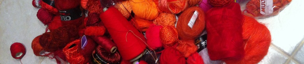 Red-Orange Scarf | Horace
